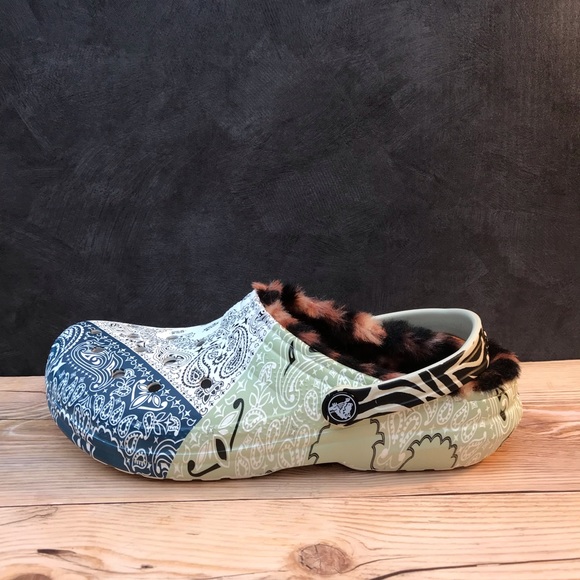 CROCS | Shoes | Crocs Classic Lined Bandana Clog | Poshmark